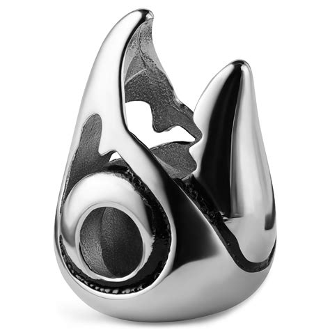 Stainless Steel Viking Raven Beard Ring In Stock Trendhim