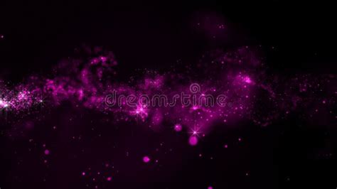 D Rendering Of Bright Abstract Cloud From Particle Structure Stock Illustration Illustration