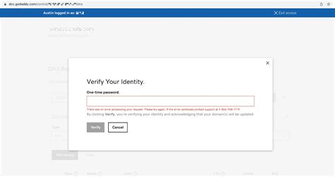 Godaddy Please Fix Your Shared Access 🙏