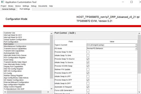 Tps65987ddj Process Swap To Sink And Process Vconn Swap Function And