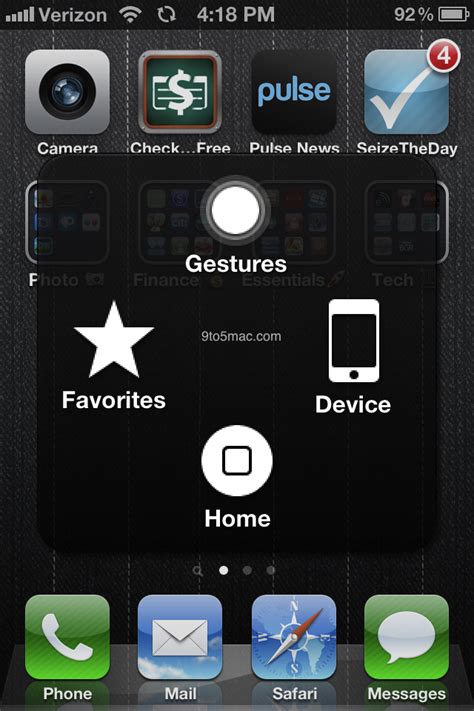 Ios 5 Features Gesture Based Control Panel That Replaces Hardware