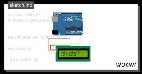 Kelas 5 M1 Wokwi Esp32 Stm32 Arduino Simulator