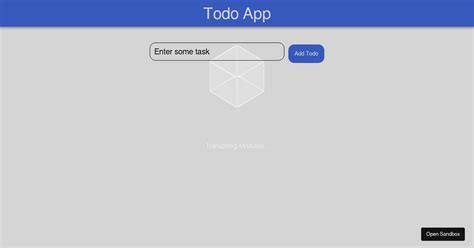 React Native Run Android Examples Codesandbox