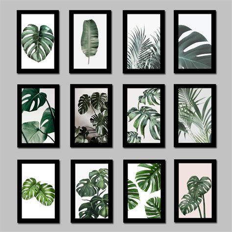 กรอบรูปขนาด 4x6 นิ้ว ลายใบไม้ กรอบรูปมินิมอล ตั้งโต๊ะ ติดผนัง เป็นพร็อพถ่ายรูปได้ Shopee