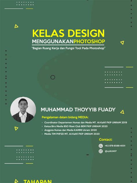 Kelas Design Bagian Ruang Kerja Dan Fungsi Tool Pada Photoshop Pdf