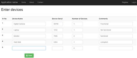 Saving Multiple Records In Asp Net MVC 5