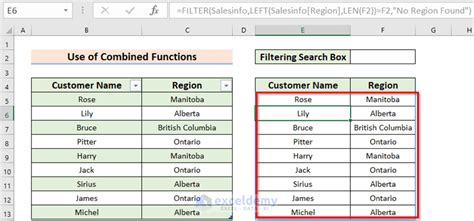 How To Create A Filtering Search Box For Your Excel Data 5 Methods