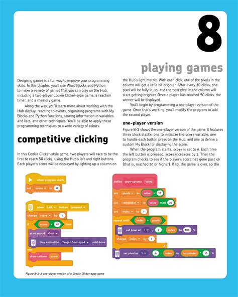 Chapter 8 Playing Games Mastering LEGO MINDSTORMS Book
