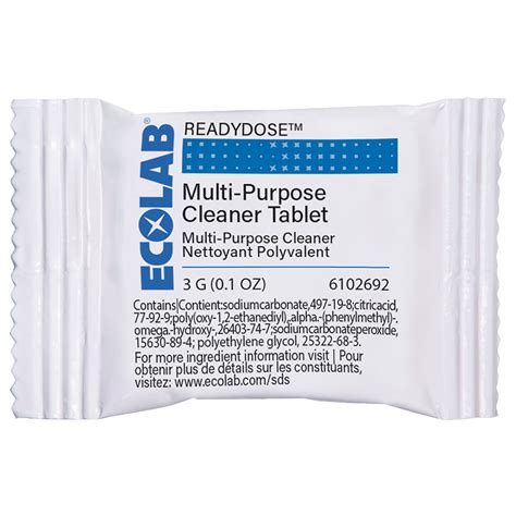 Ecolab Readydose™ Multi Purpose Cleaner Available At Rapidclean
