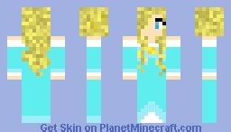 Rosalina Mario Galaxy Minecraft Skin