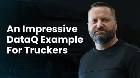 An Impressive Dataq Example For Truckers Youtube