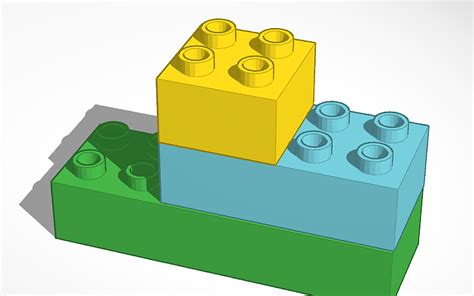 3d Design Klocki Duplo Tinkercad