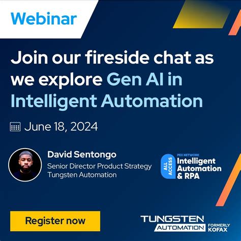Randy Dhana On Linkedin Tungstenautomation Kofax Intelligentautomation Rpa Generativeai