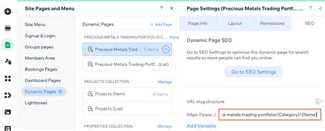 cms adding and setting up a dynamic item page help center