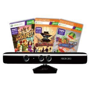 Kinect Sensor With Kinect Adventures Bundle Shipped Frugal Fritzie