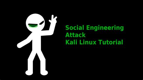 Exploitation With Social Engineering Toolkit In Kali Linux Ehacking Linux Kali Linux