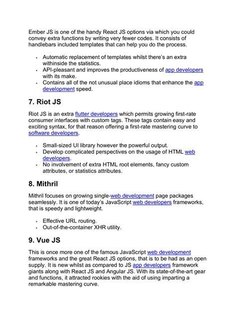Ppt Alternatives To React Js Top 11 Frameworks You Can Use Powerpoint Presentation Id11695749
