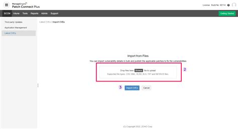 Cve Import How To Import Cve Ids