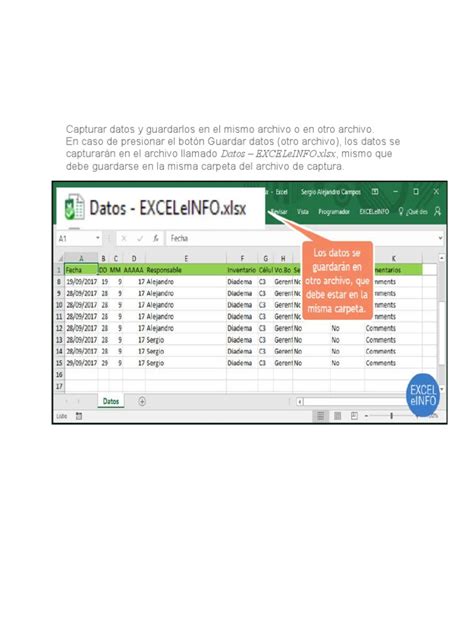 Errores Excel Pdf