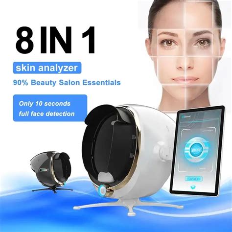 Professional 3d Scan Face Digital Smart Mirror Scanner Facial Skin Analyzer Face Visia 7