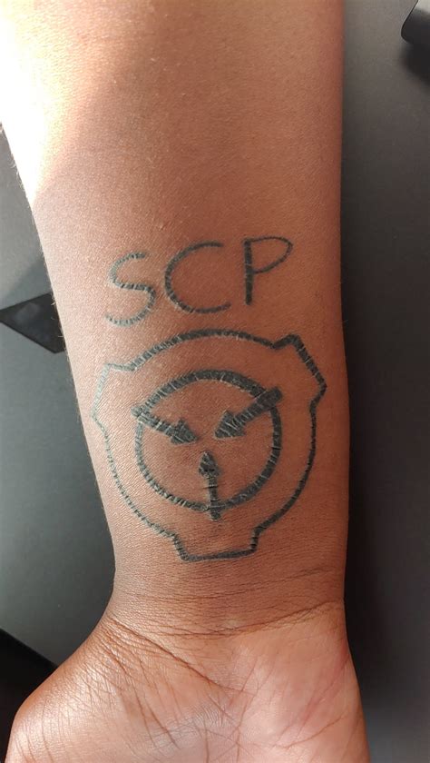 New Scp Tattoo R Scp