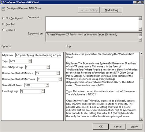 Windows Clients Not Picking Up Ntp Time From Pdc Microsoft Qanda