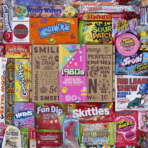 Vintage Candy Co 1980s Retro Candy T Box 80s