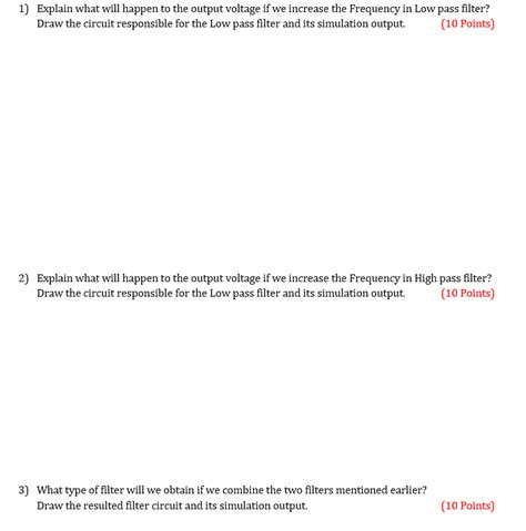 Solved Explain What Will Happen To The Output Voltage If Chegg Com