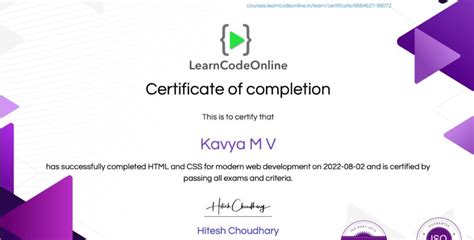 Kavya M V On Linkedin Ineuron Html Css Webdesign