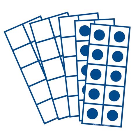 Tens Frames Blank 16p Educational Vantage