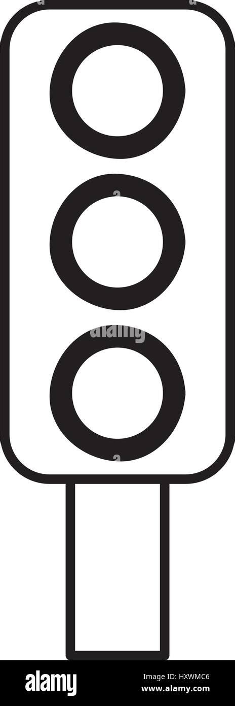 Traffic Light Semaphore Icon Vector Illustration Design Stock Vector Image And Art Alamy