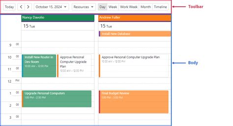 Keyboard Support In Blazor Scheduler Blazor Devexpress Documentation