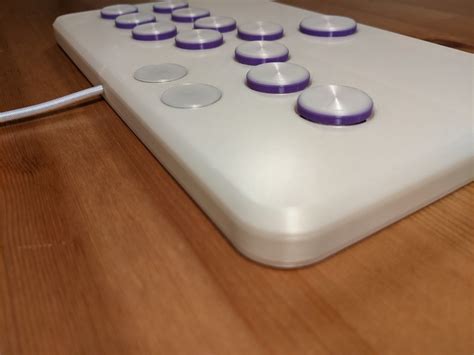 Slimbox Hitbox Layout Low Profile Fightstick By Jfedor Download Free Stl Model