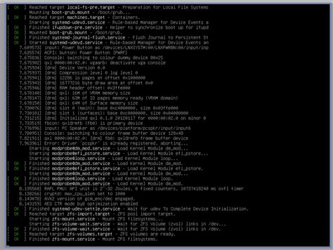 Dragonfish 240411 In A Vm Hangs On Boot Can Stall On Shutdown