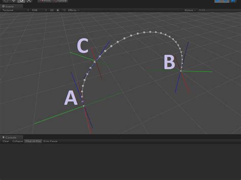 How To Interpolate Two Angles Across A Linearly Curved Path Unity