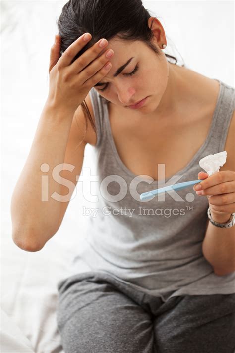 Woman Checking Her Temperature Stock Photo Royalty Free Images FreeImages