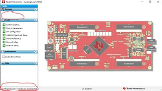 DS UB Q EVM The EVM Is Not Detected In ALP Interface Forum Interface TI E E Support