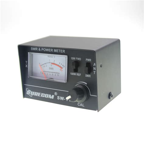 SURECOM SW 111 SWR Power Meter 100 Watt For CB Radio Antenna For Test SWR Or Relative Power