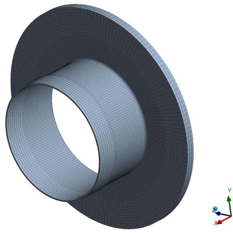 Finite Element Mesh Model Download Scientific Diagram