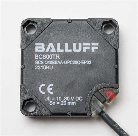 Capacitive Proximity Sensor Rectangular 20mm Range Pn Bcs00tr Automationdirect