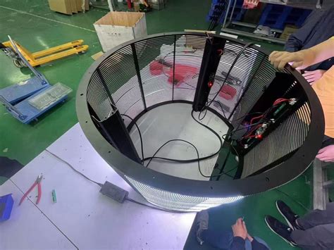 Curved Led Display Video Wall Flexiball Screen