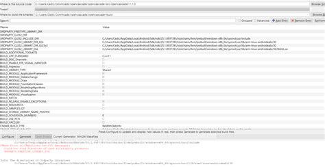 Android Build Error Forum Open Cascade Technology