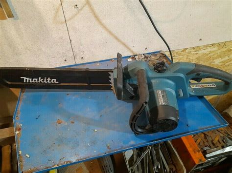 Пила цепная электрическая Makita UC4041A 1800 Вт 16" шаг 3/8" паз 1,3 ...