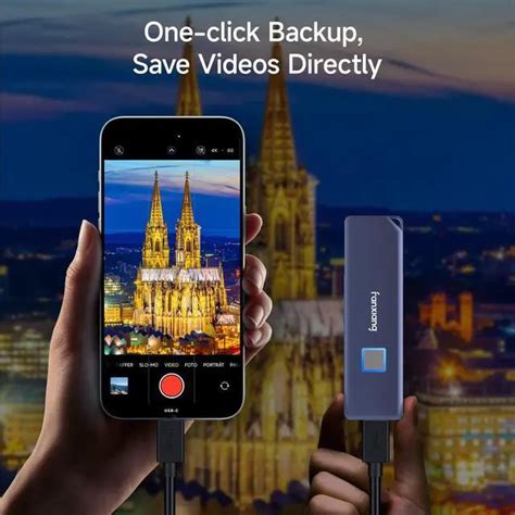 Fanxiang Fingerprint External Ssd 500gb Portable Ssd Drive Up To 550mb