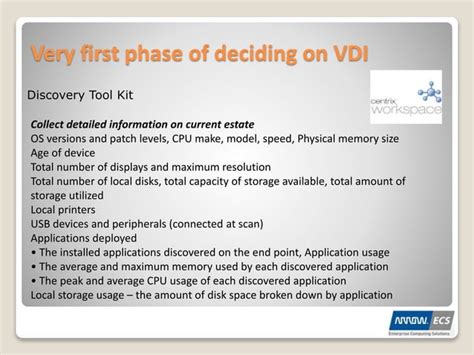 Virtual Desktop Infrastructure PPTX Operating Systems Computer Software And Applications