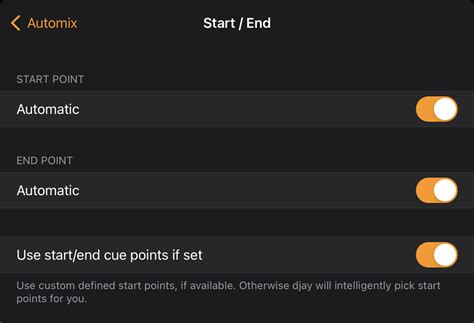 Automix Not Respecting Start And End Points Bug Reports Algoriddim Community Forums
