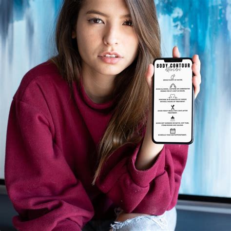 Body Contouring Pre Care And Aftercare Editable Template Etsy