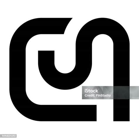 전문적인 혁신적인 이니셜 Cm 로고 및 Mc 로고 레터 Cm 또는 Mc 미니멀하고 우아한 모노그램 프리미엄 비즈니스 예술적