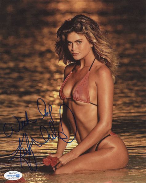 Kathy Ireland Sexy Signed Autograph 8x10 Photo Acoa Outlaw Hobbies
