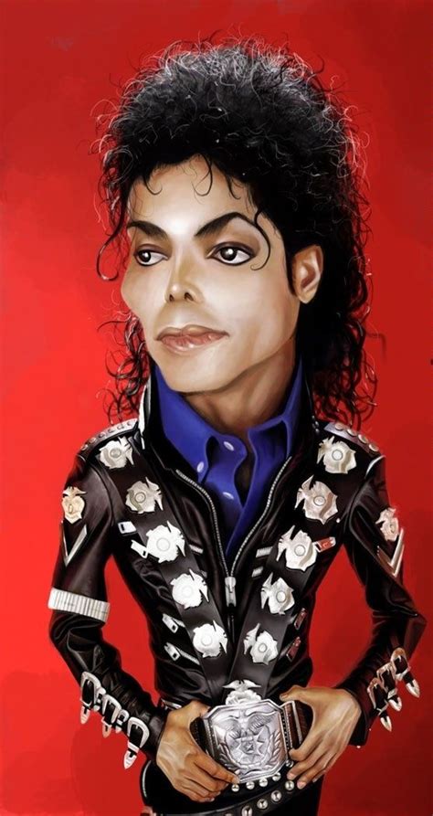 Michael Jackson Celebrity Caricatures Funny Caricatures Caricature